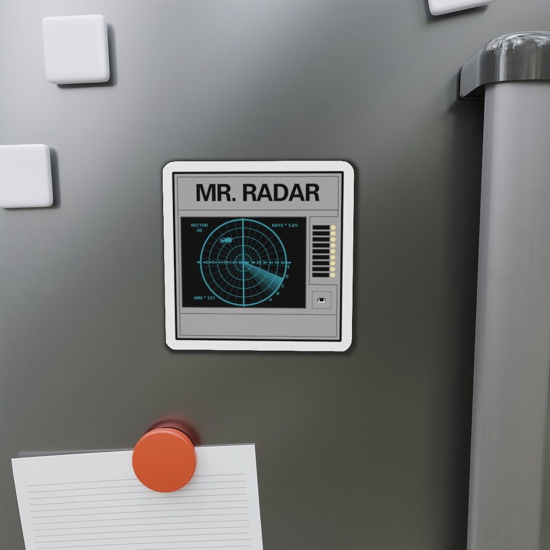 Mr. Radar - Spaceballs Themed Die-cut Magnets - Etsy