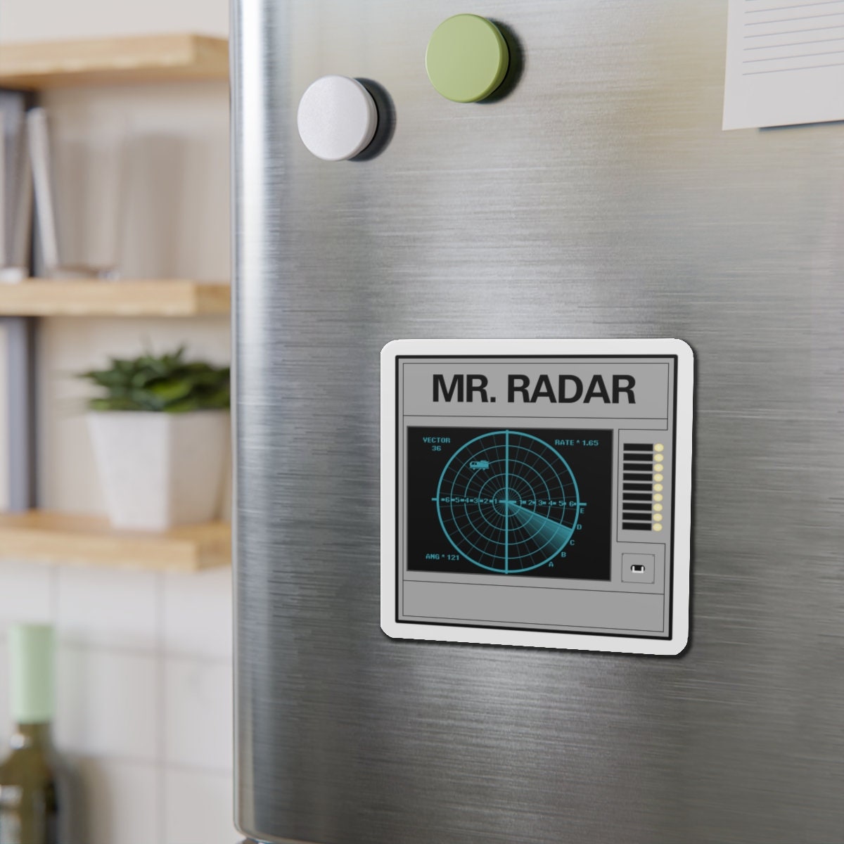 Mr. Radar - Spaceballs Themed Die-cut Magnets - Etsy