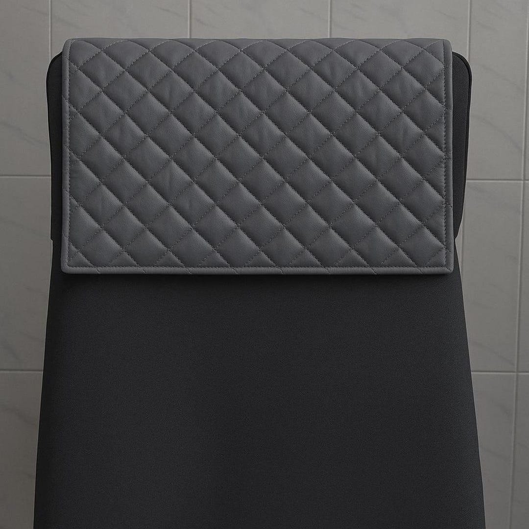 Lambskin Leather HEADREST Covers for Recliners, Furniture Protector ...