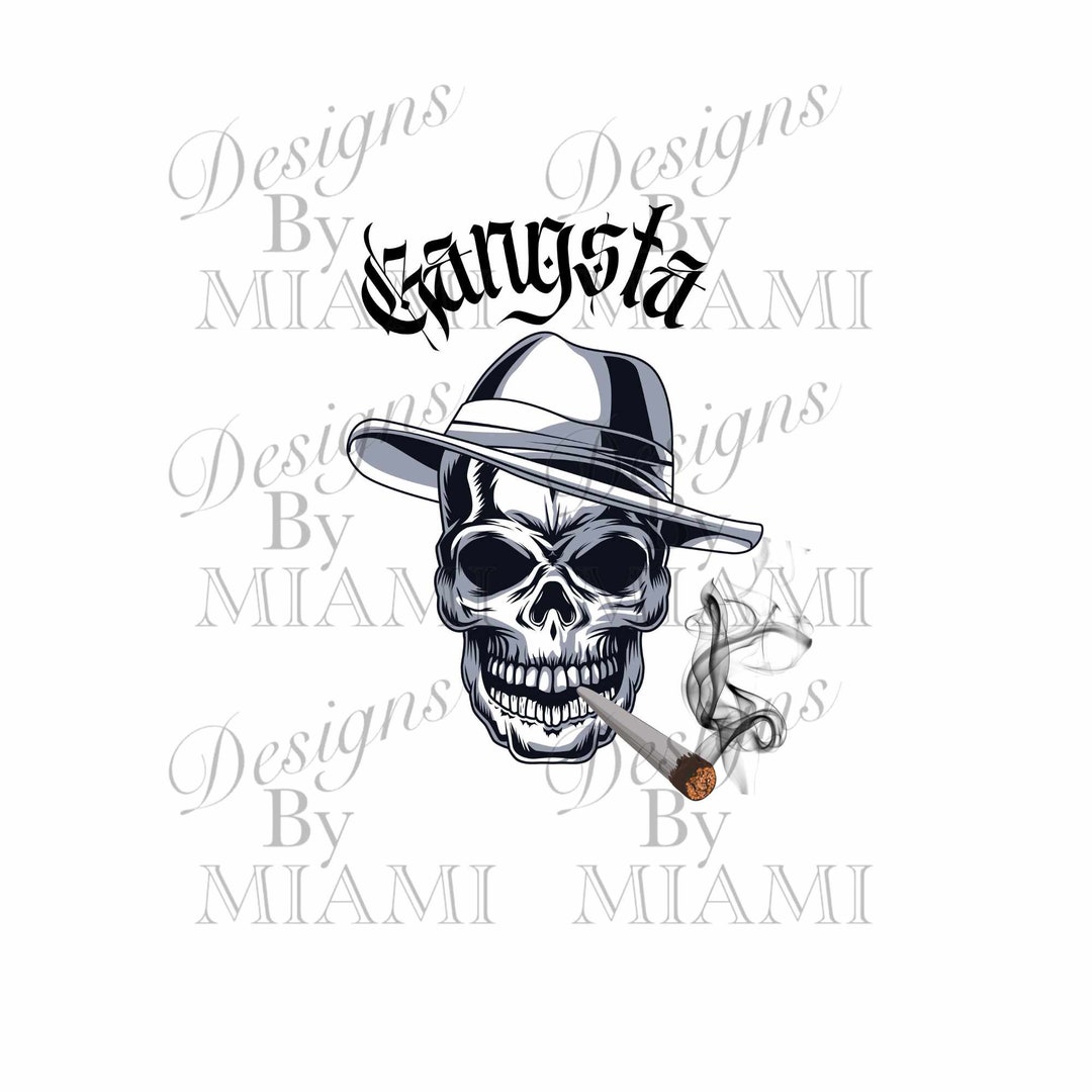 Gangsta | PNG | SVG | Clip Art | Transparent Art | Cut File for Cricut ...