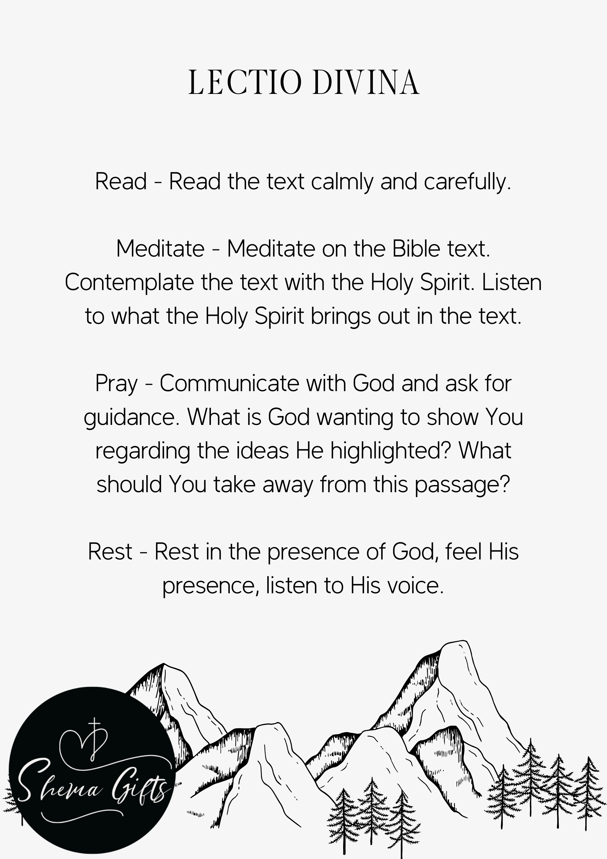 Bible Study Method Cards printable Bible Reading Tools, Scripture ...