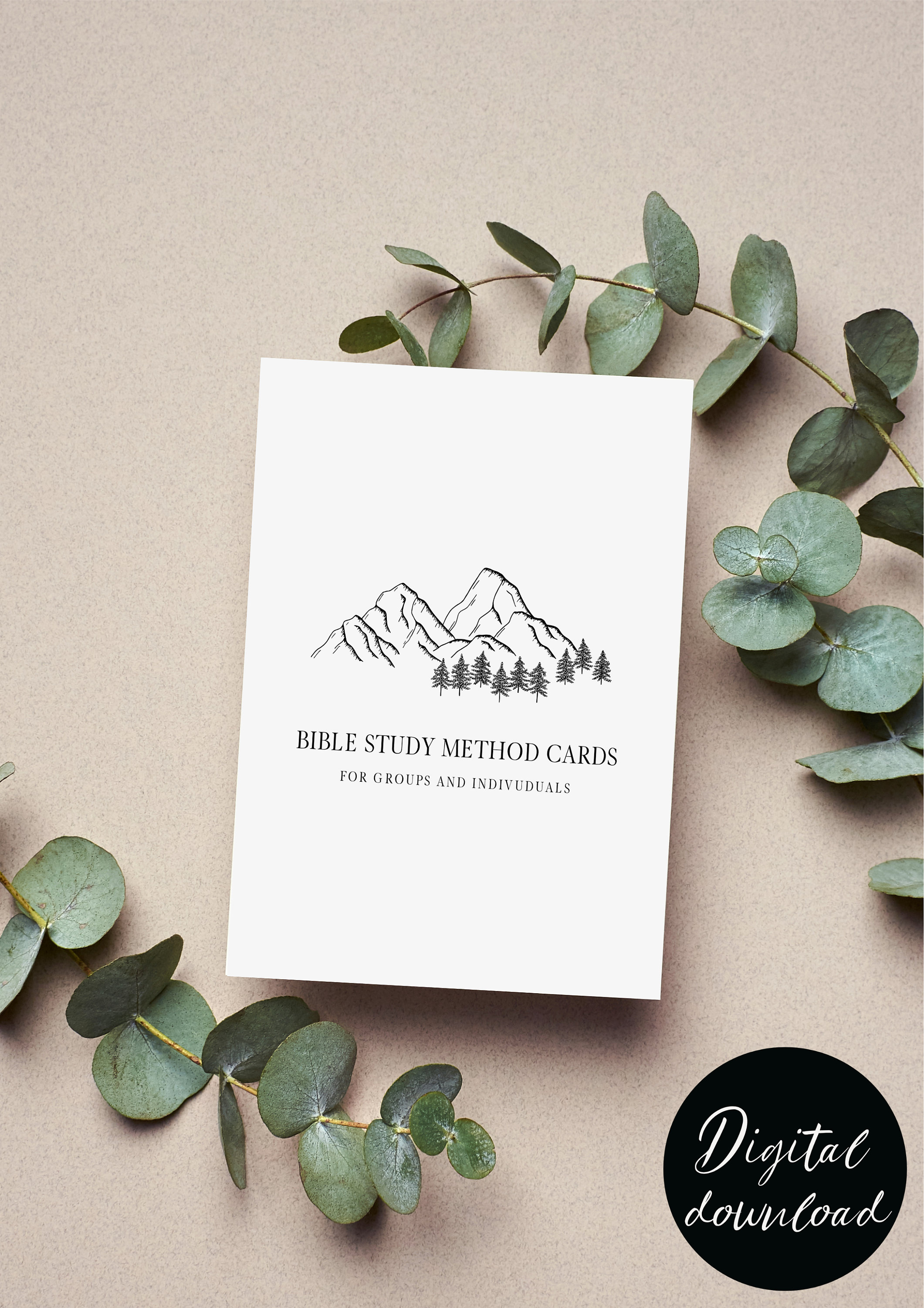 Bible Study Method Cards printable Bible Reading Tools, Scripture ...