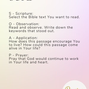 Bible Study Method Cards (printable) - Bible Reading Tools, Scripture ...