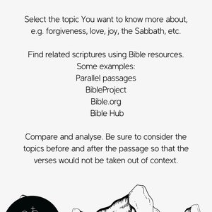 Bible Study Method Cards (printable) - Bible Reading Tools, Scripture ...