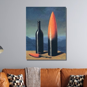 The Explanation Print, Rene Magritte Canvas Wall Art Design, Poster ...