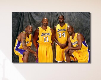 Kobe Shaquille Print - Etsy