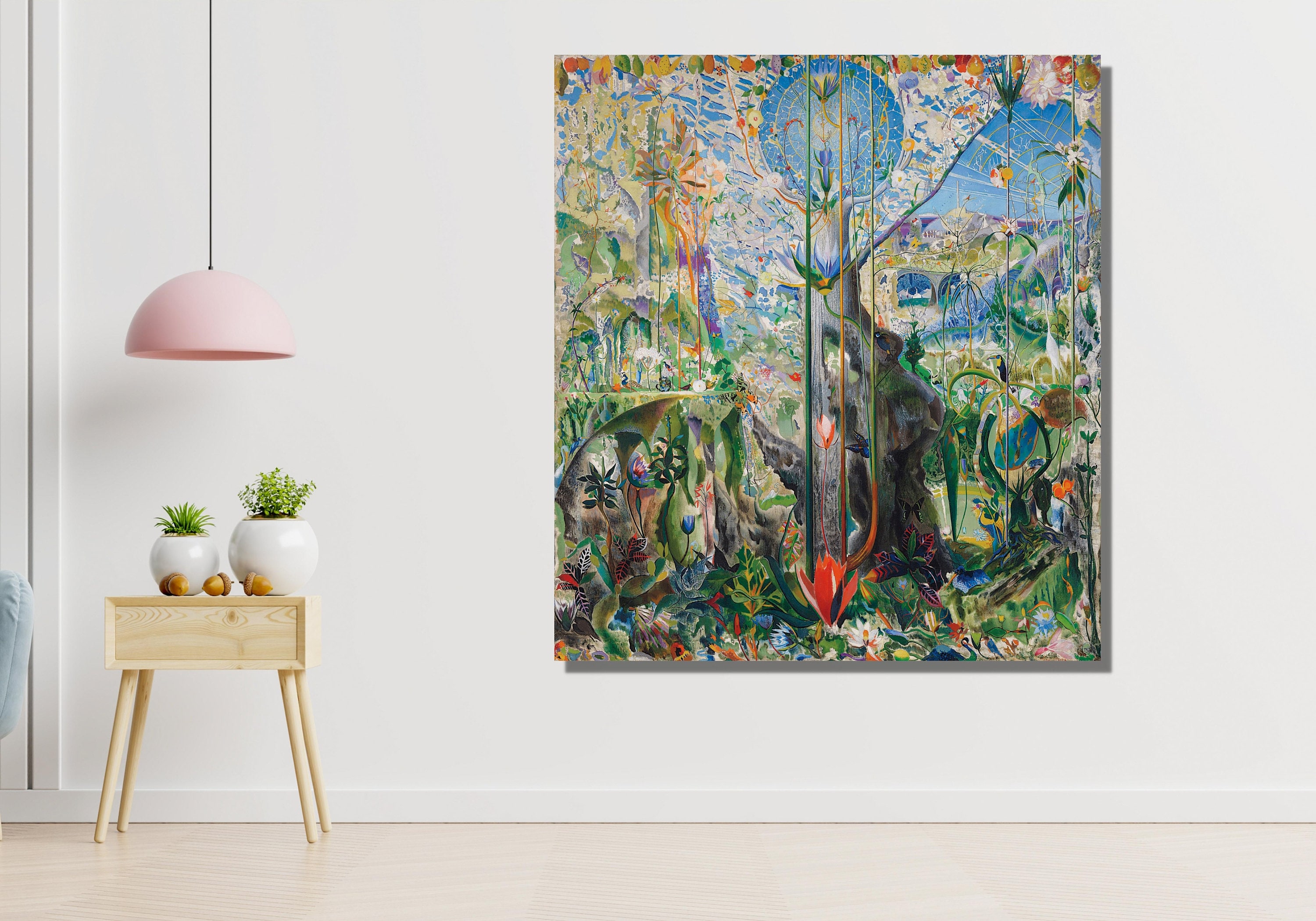 Tree of My Life Poster, Joseph Stella Canvas Wall Art Desing, Print ...