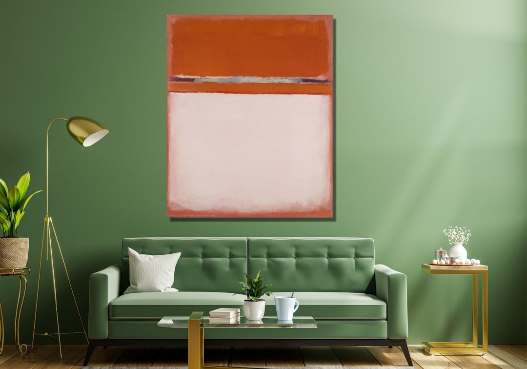 Number 18 Poster, Mark Rothko Canvas Wall Art Design, Print, Poster for ...