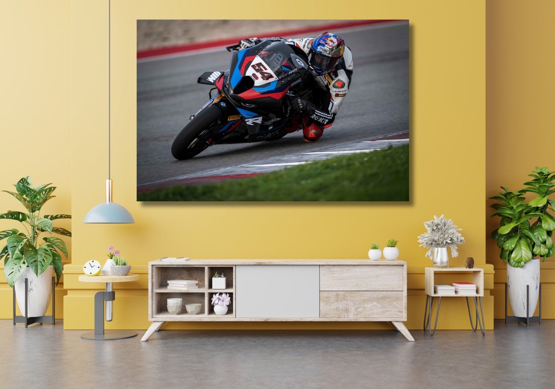 Toprak Razgatlioglu Canvas Print,turkish Superbike Star Poster,el Turco ...