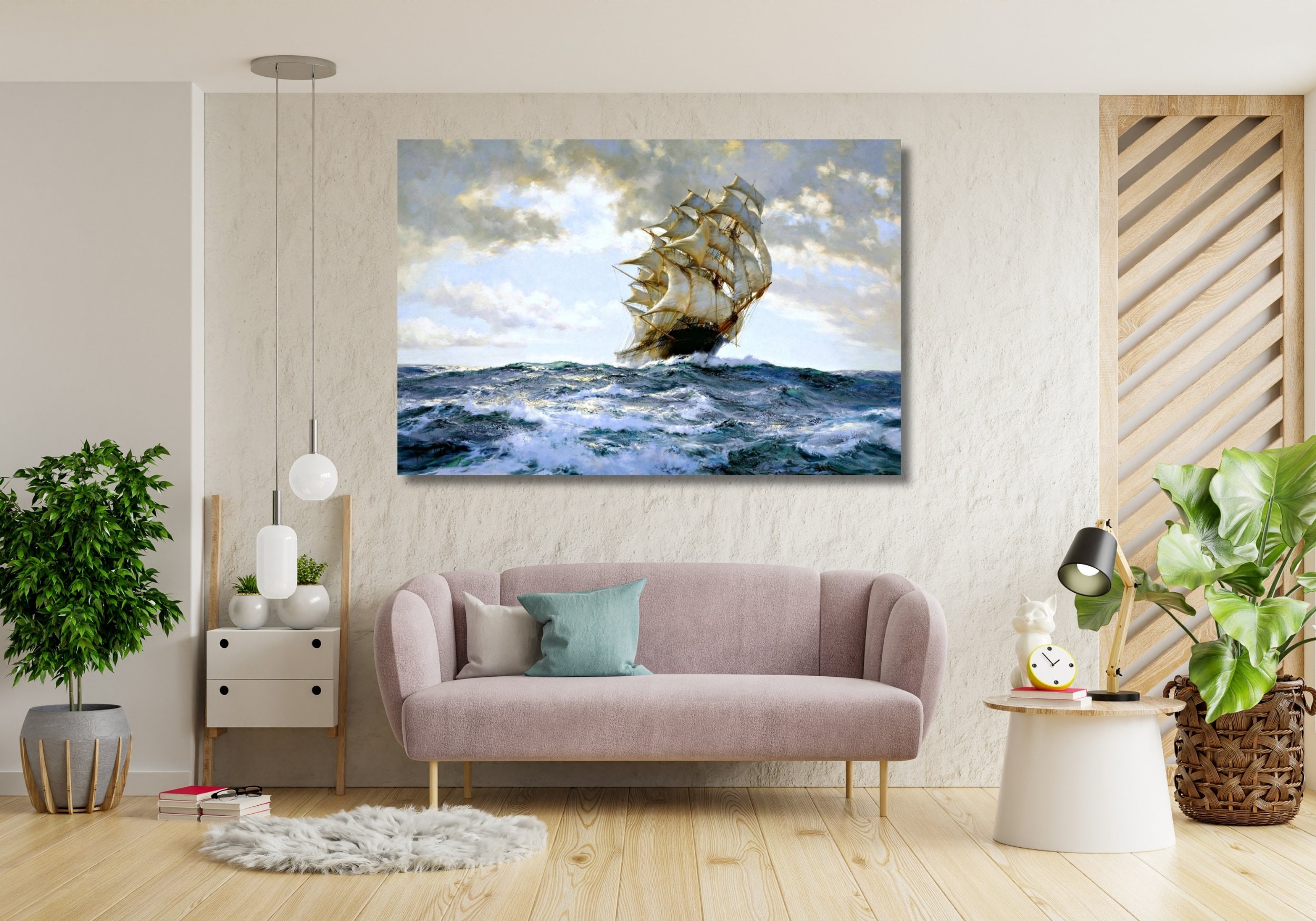 Montague Dawson's the Proud Ship Canvas Wall Art Desing Ready to Hang ...