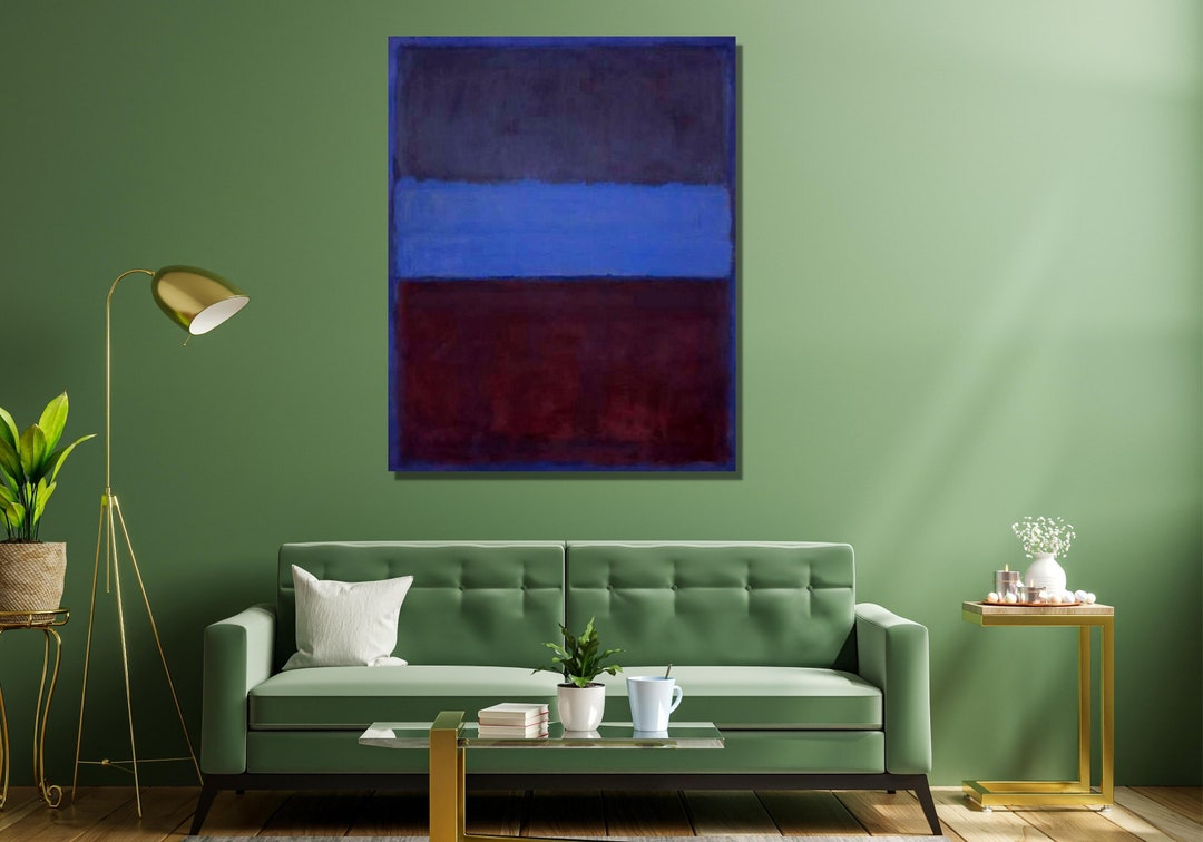 Number 61 Poster, Mark Rothko Canvas Wall Art Design, Print, Poster for ...