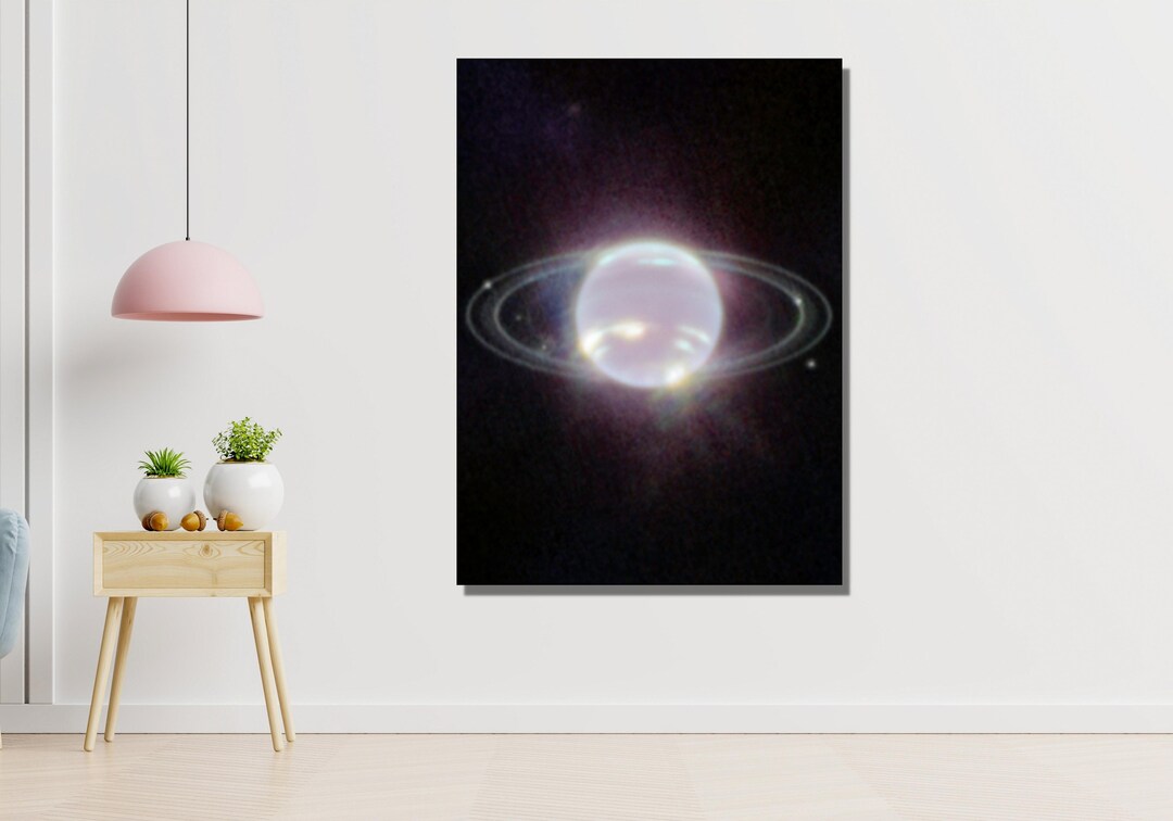 Neptune Print, Taken by James Webb Canvas Wall Art Design, Poster Print ...