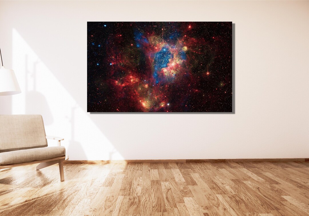 Deep Space Poster, Deep Space Canvas Wall Art Design, Print Decor for ...