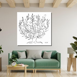 The Plain Tree Canvas, Henri Matisse Canvas Wall Art Print Design, for ...