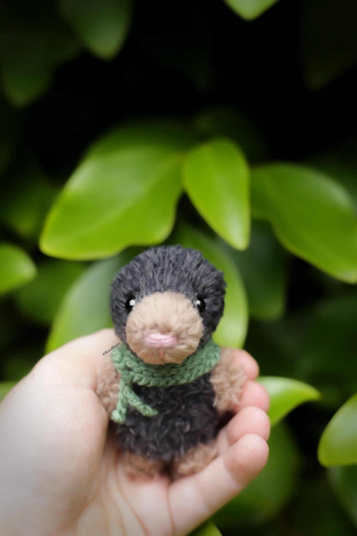 Crochet Amigurumi PATTERN: Pebbles the Fluffy Mole, English PDF - Etsy
