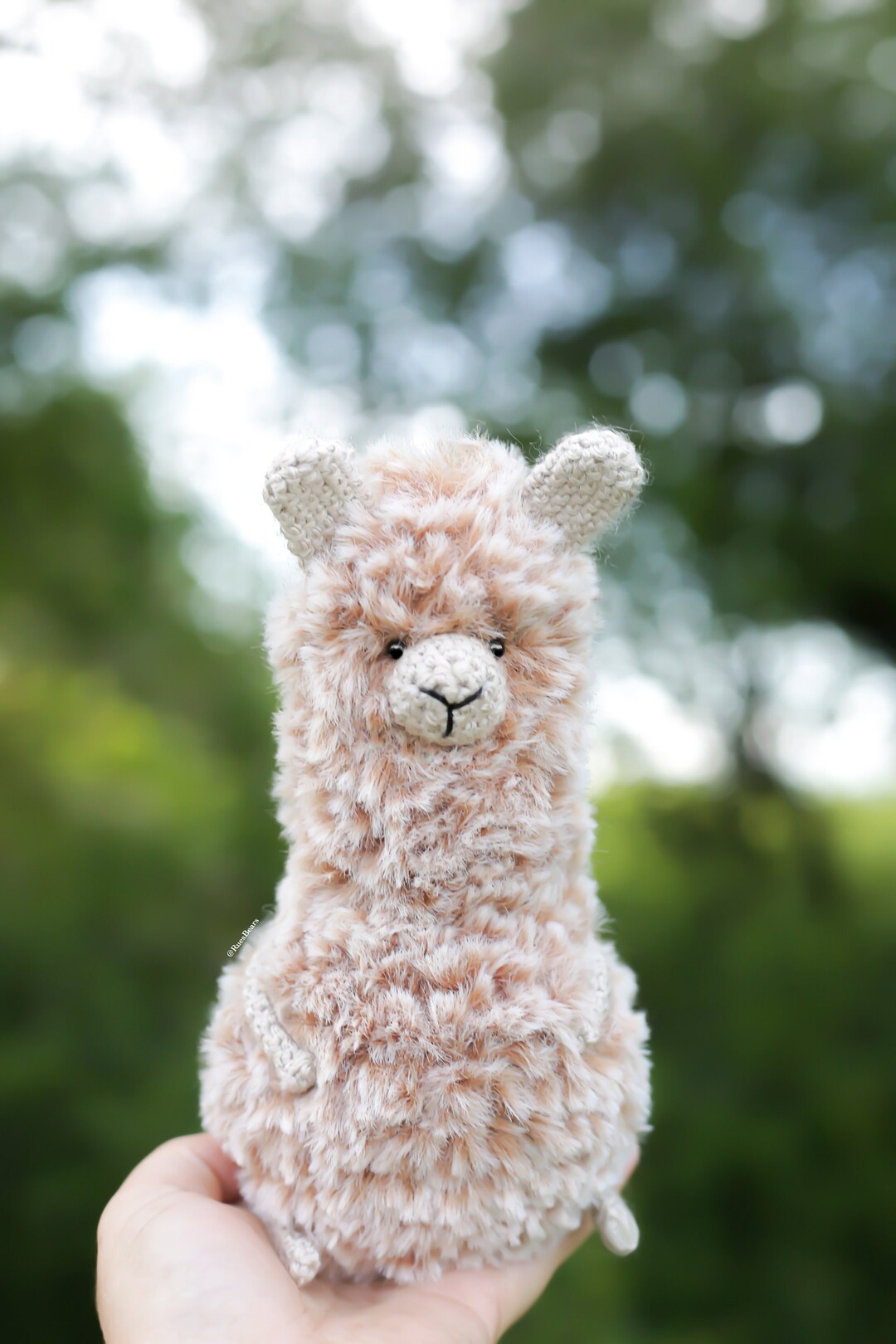 Crochet Amigurumi PATTERN: Lara the Fluffy Llama, English PDF - Etsy