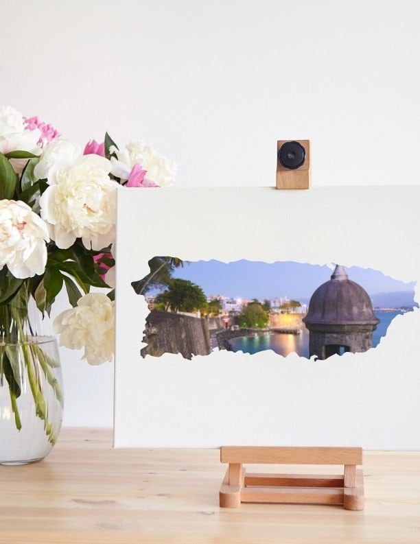 Puerto Rico Canva Frame Bundle - Etsy