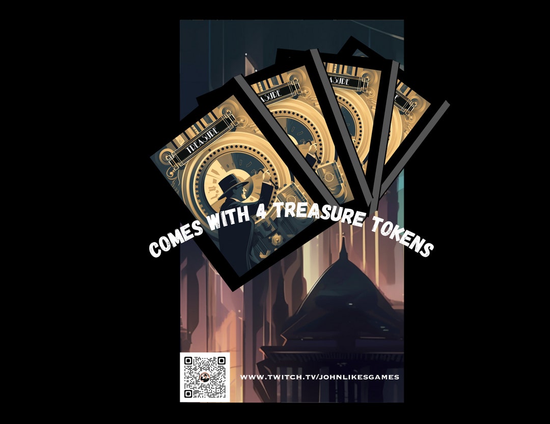 Custom MTG Treasure Token | Unique Gaming Accessory for Your Collection ...