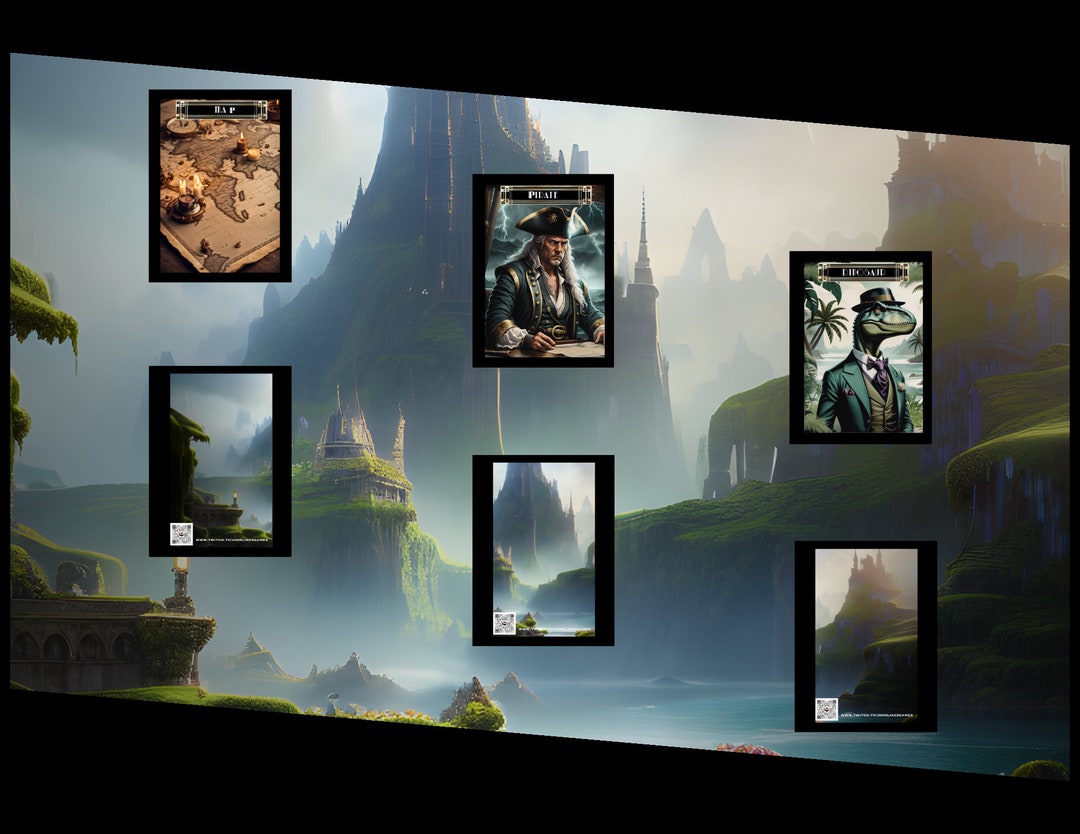 Custom MTG Tokens: Pirate, Dinosaur, Map & 1 Design of Your Choice ...