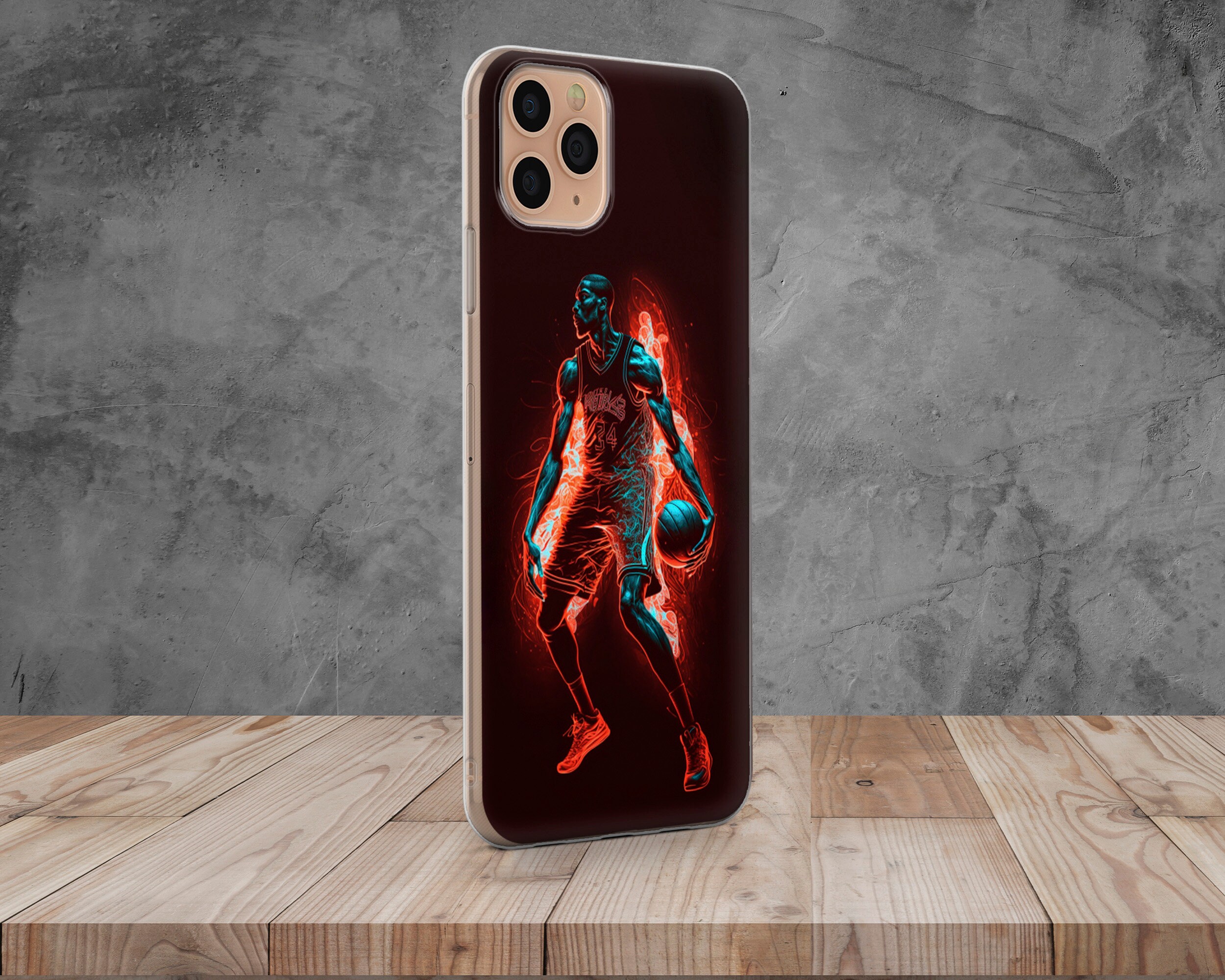 Basketball Aesthetic Phone Case Design Cover for iPhone 14, 13, 12, 11 ...