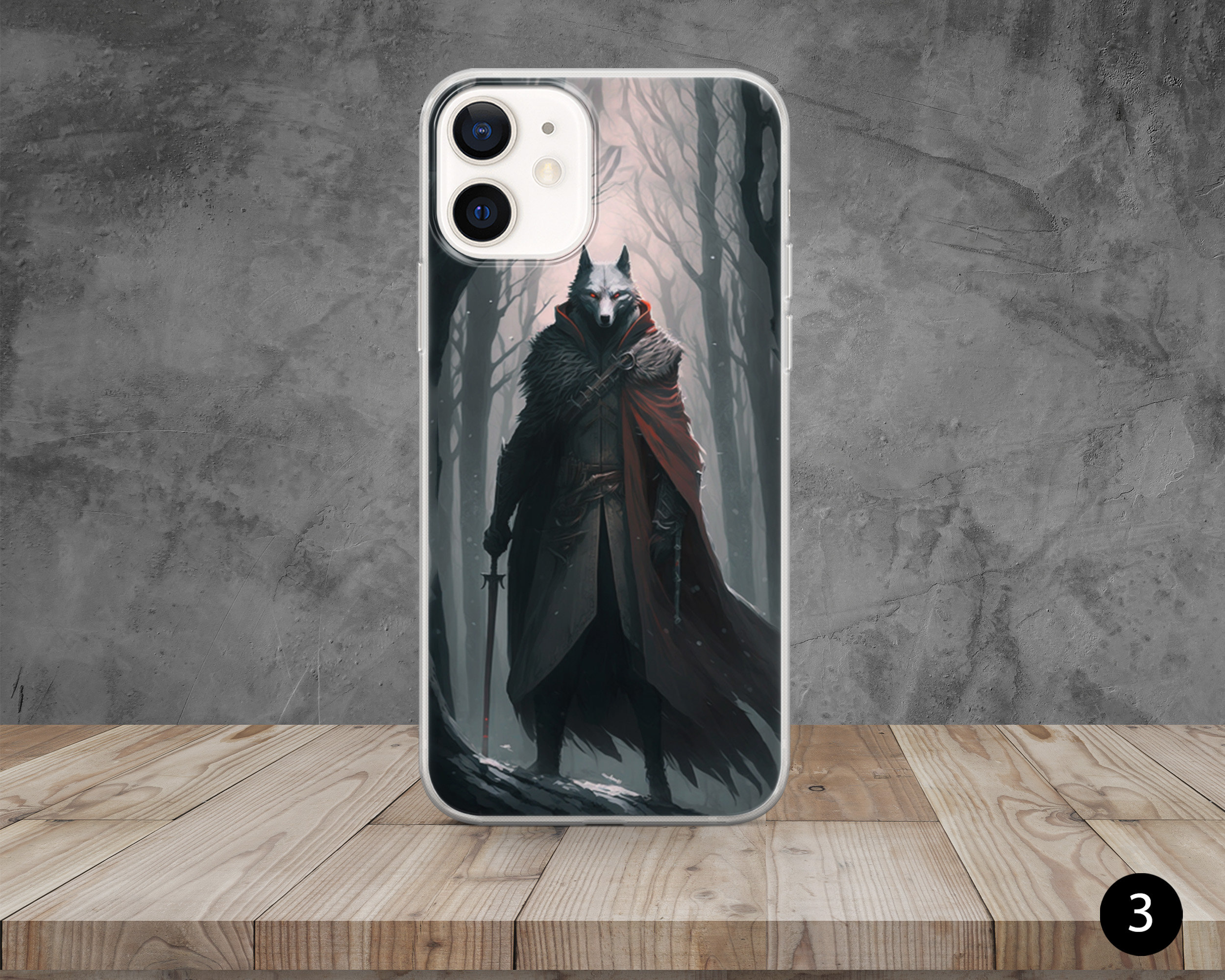 Werewolf Fantasy Phone Case Wolfman Cover for iPhone 15 14 - Etsy