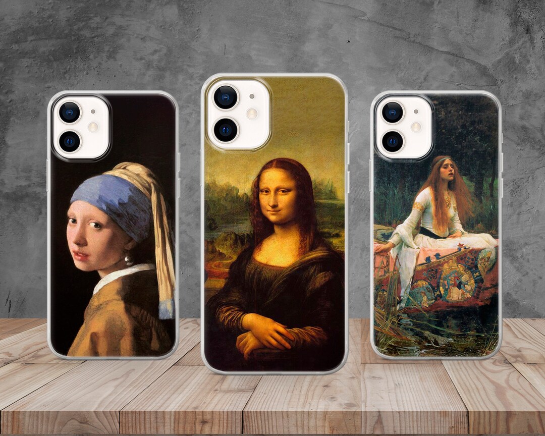 Leonardo Da Vinci Phone Case Aesthetic Cover Fit for iPhone 14, 13, 12 ...