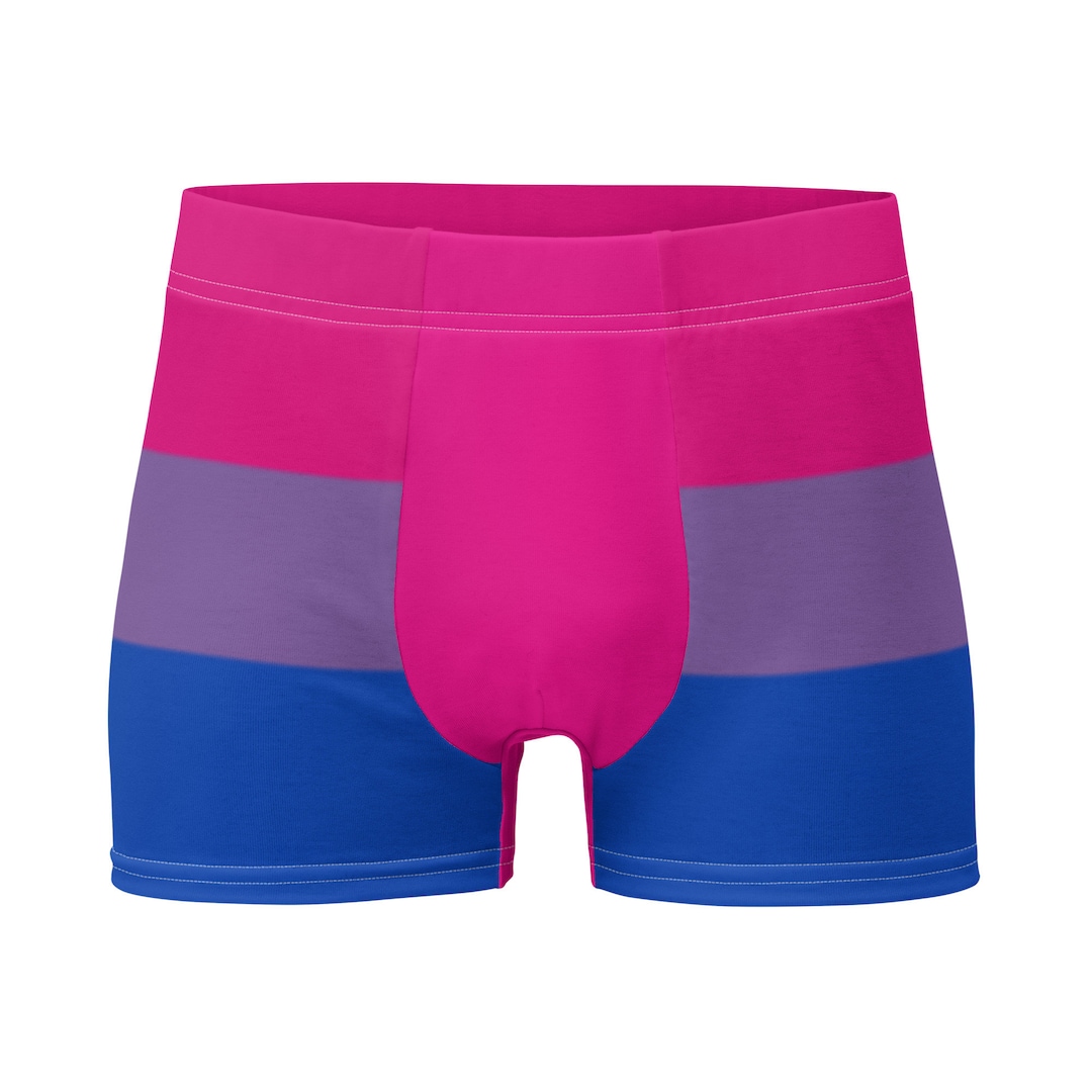 Bisexual Bi Pride Boxer Briefs Underwear LGBT Clothing Apparel - Etsy