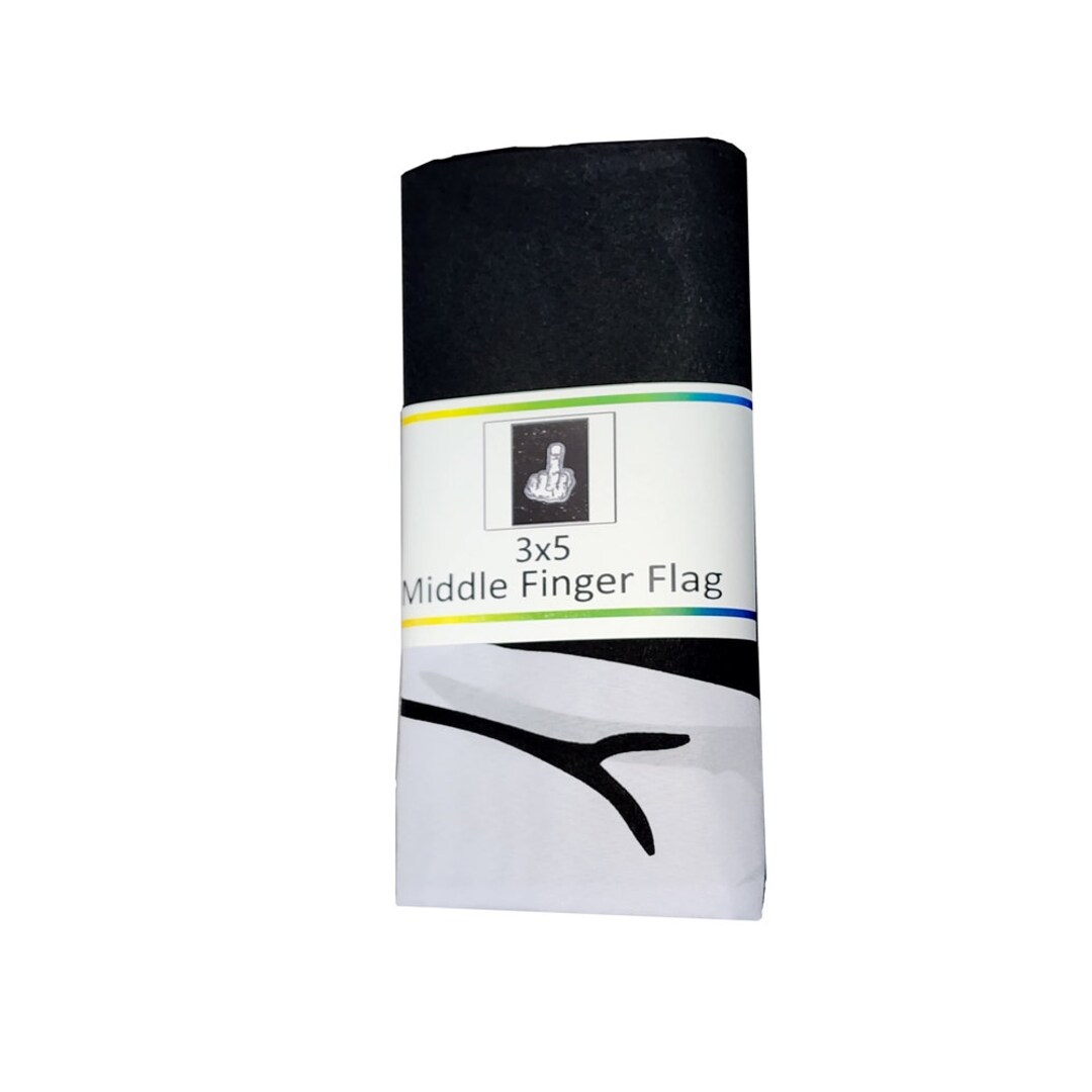 Middle Finger Flag 3x5 - Etsy
