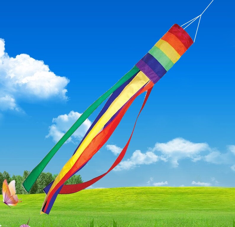 LGBTQ Rainbow Pride Windsock 60 Inches - Etsy