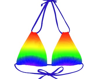 LGBT Progress Pride Bikini Bathing Suit BLM Inclusive Pride - Etsy