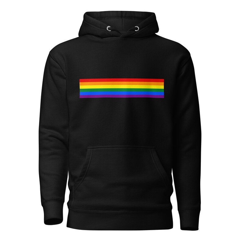 LGBT Pride Flag Hoodie Sweatshirt Clothing Apparel Shirt - Etsy