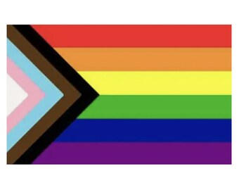 Progress Pride Flag 2 X 3 FT Pride Flag LGBT 2' X 3' - Etsy