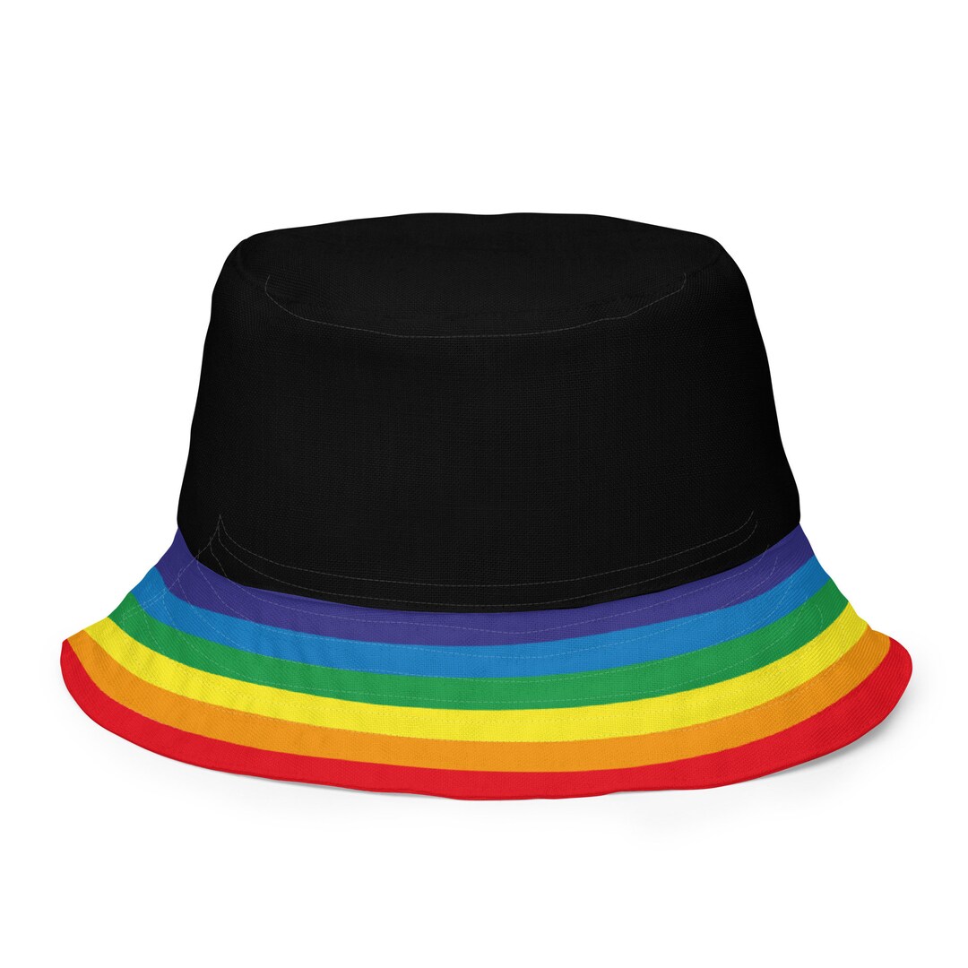 Pride Reversible Bucket Hat - Etsy