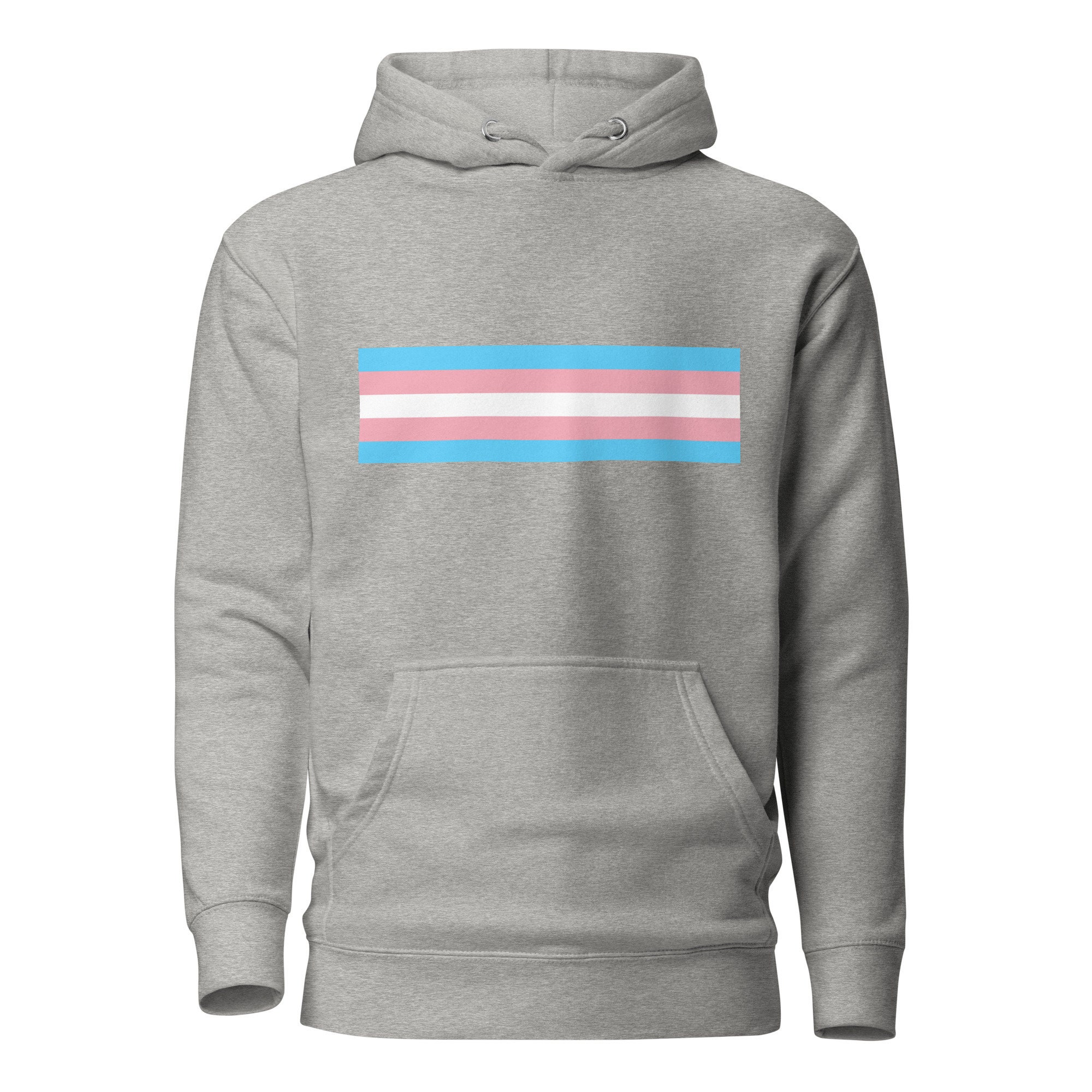 Transgender Trans Pride Flag Hoodie FTM MTF Clothing Sweatshirt Apparel ...