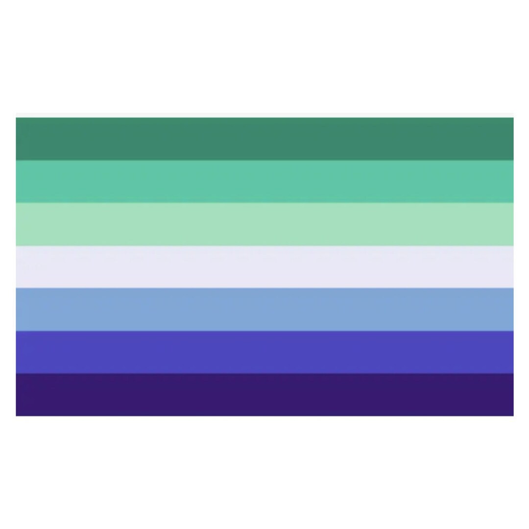 Gay MLM Pride Flag 3x5 With Grommets LGBT Cape - Etsy Australia