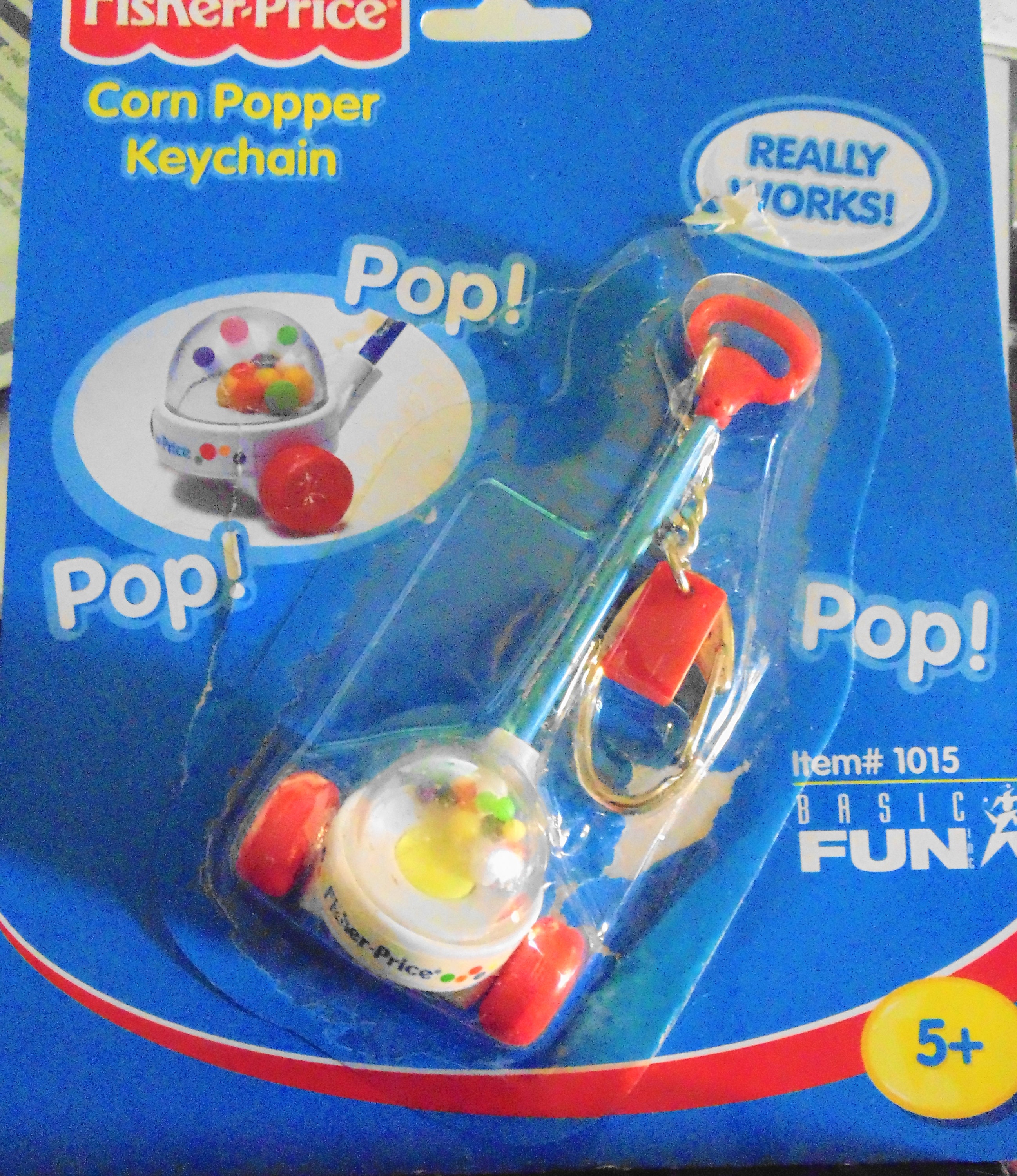 Fisher Price Popper Key Chains