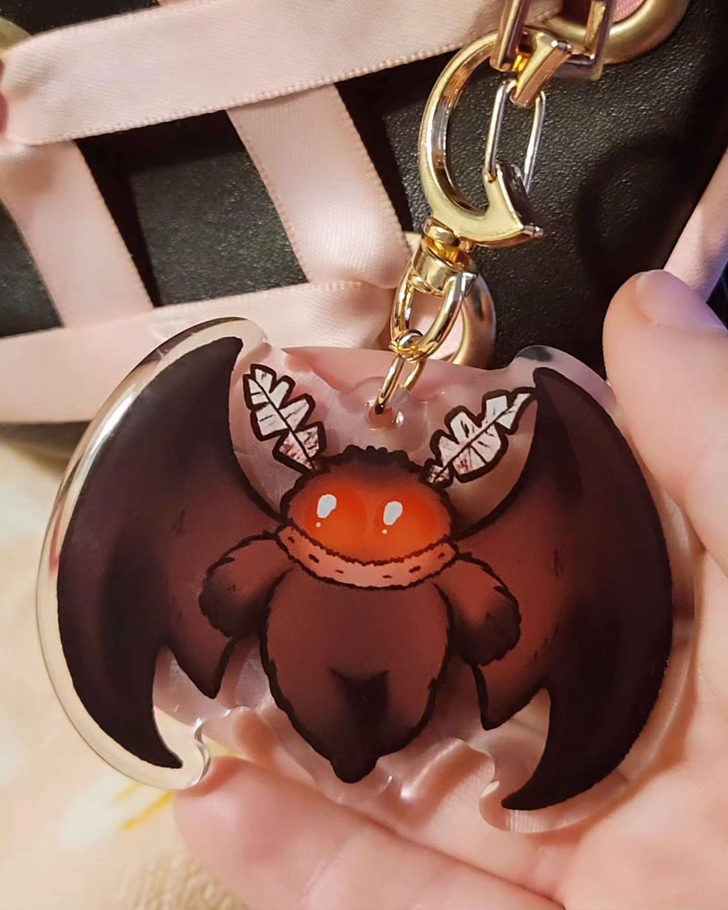 PRE-ORDER AVALIABLE Mothman Acrylic Keychain - Etsy