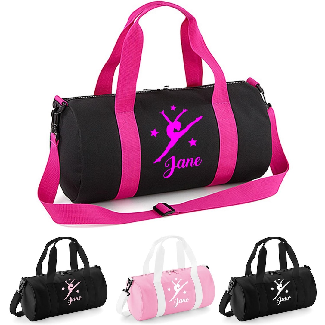 Personalized Gymnastics Barrel Bag: Girls Dance Sport Duffel - Etsy UK