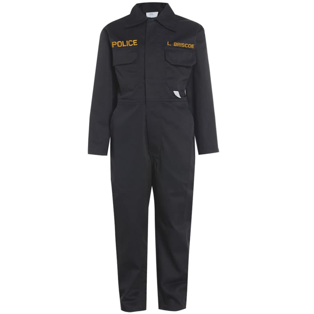 Personalized Police Coveralls: Kids Costume, Embroidered Name - Etsy
