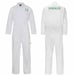 Adults White Caddie Uniform Coverall Boilersuit Caddy With Custom Name ...