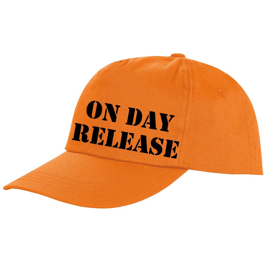 Prisoner Costume Cap - 'on Day Release' Funny Jail Hat - Etsy
