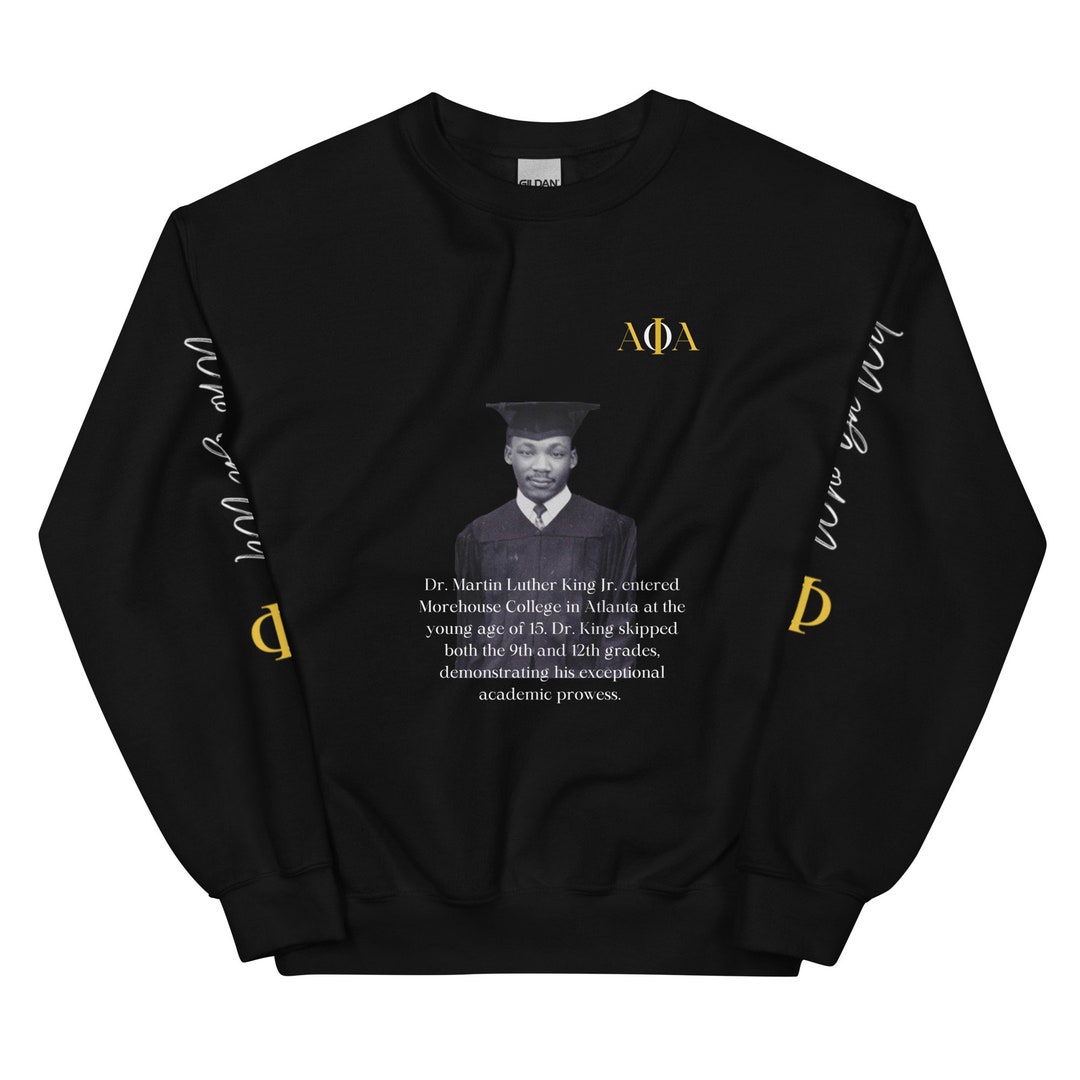 Alpha Phi Alpha Martin Luther King Logo Unisex Sweatshirt - Etsy