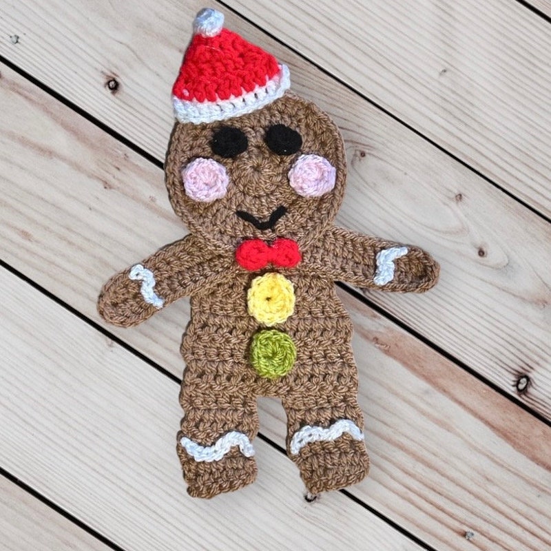 Gingerbread Applique - Etsy
