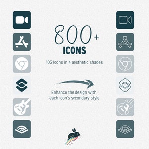 Gentle Dawn iPhone Icon Set, 800 + Icons With Free Wallpapers and ...