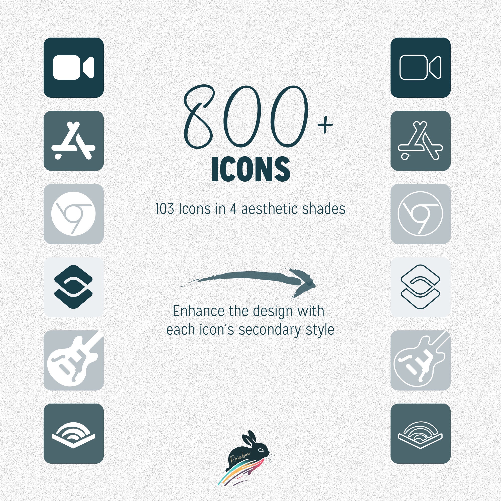 Gentle Dawn iPhone Icon Set, 800 + Icons With Free Wallpapers and ...