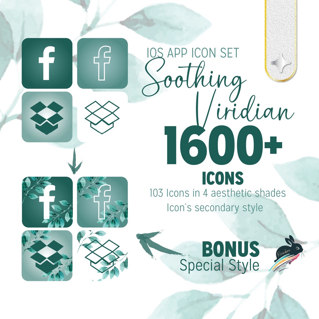 Soothing Viridian (silver) Ios Icon Set, 1600 + Icons, 103 Icons in 4 ...
