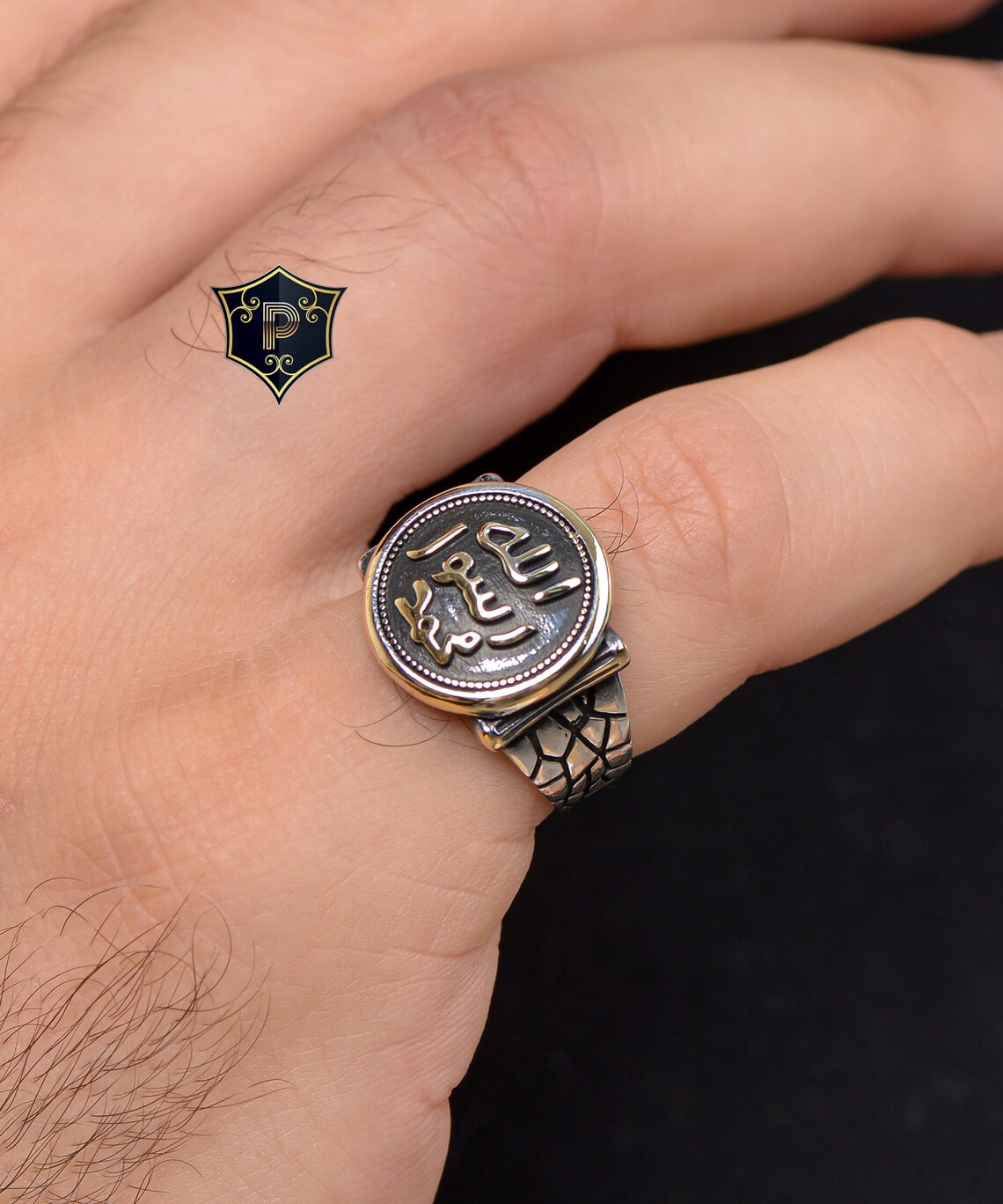 Seal of Prophet Muhammad Ring İslamic Silver Ring 925 - Etsy Canada