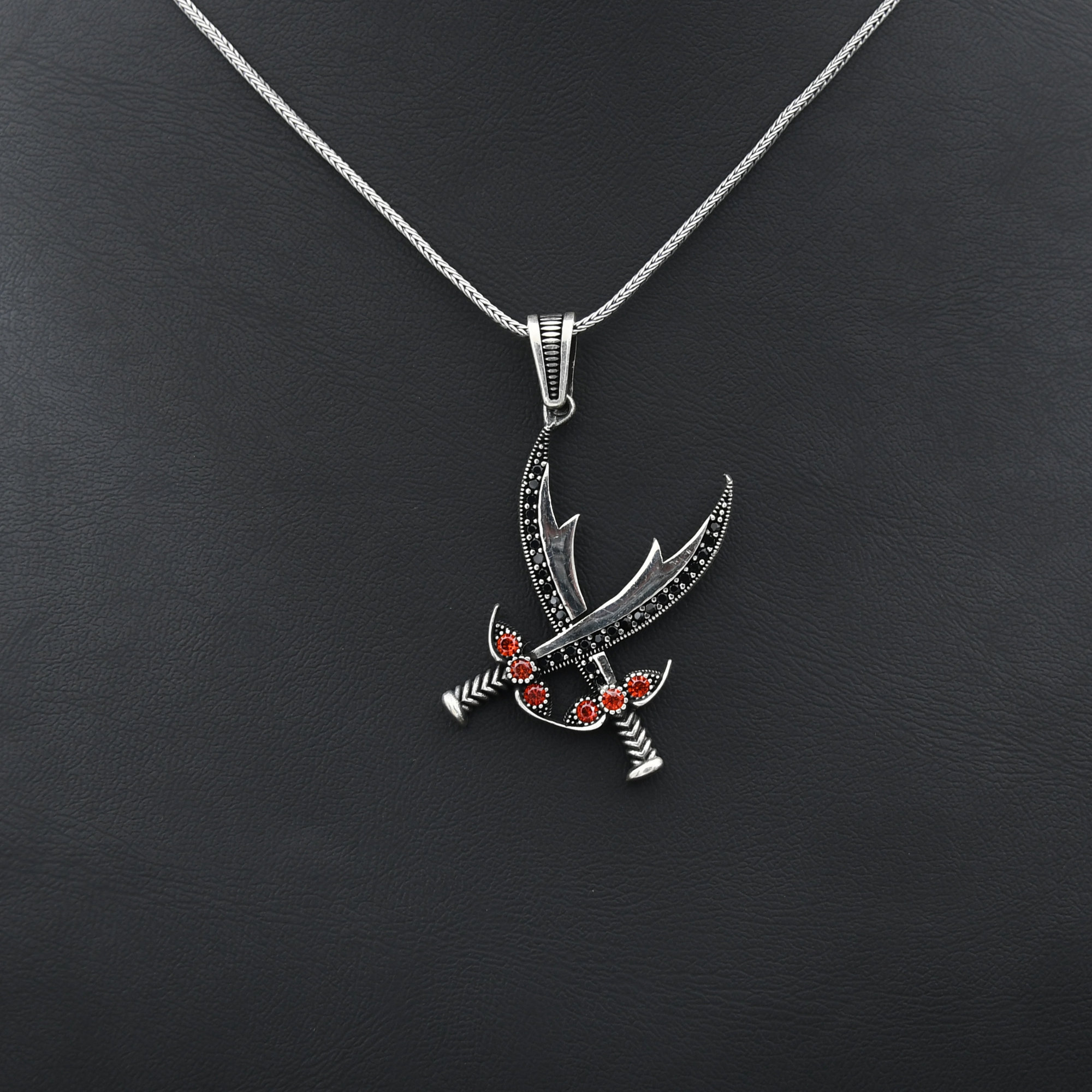 Ali Zulfiqar Sword Necklace, Zulfiqar Necklace, 925 Sterling Silver ...