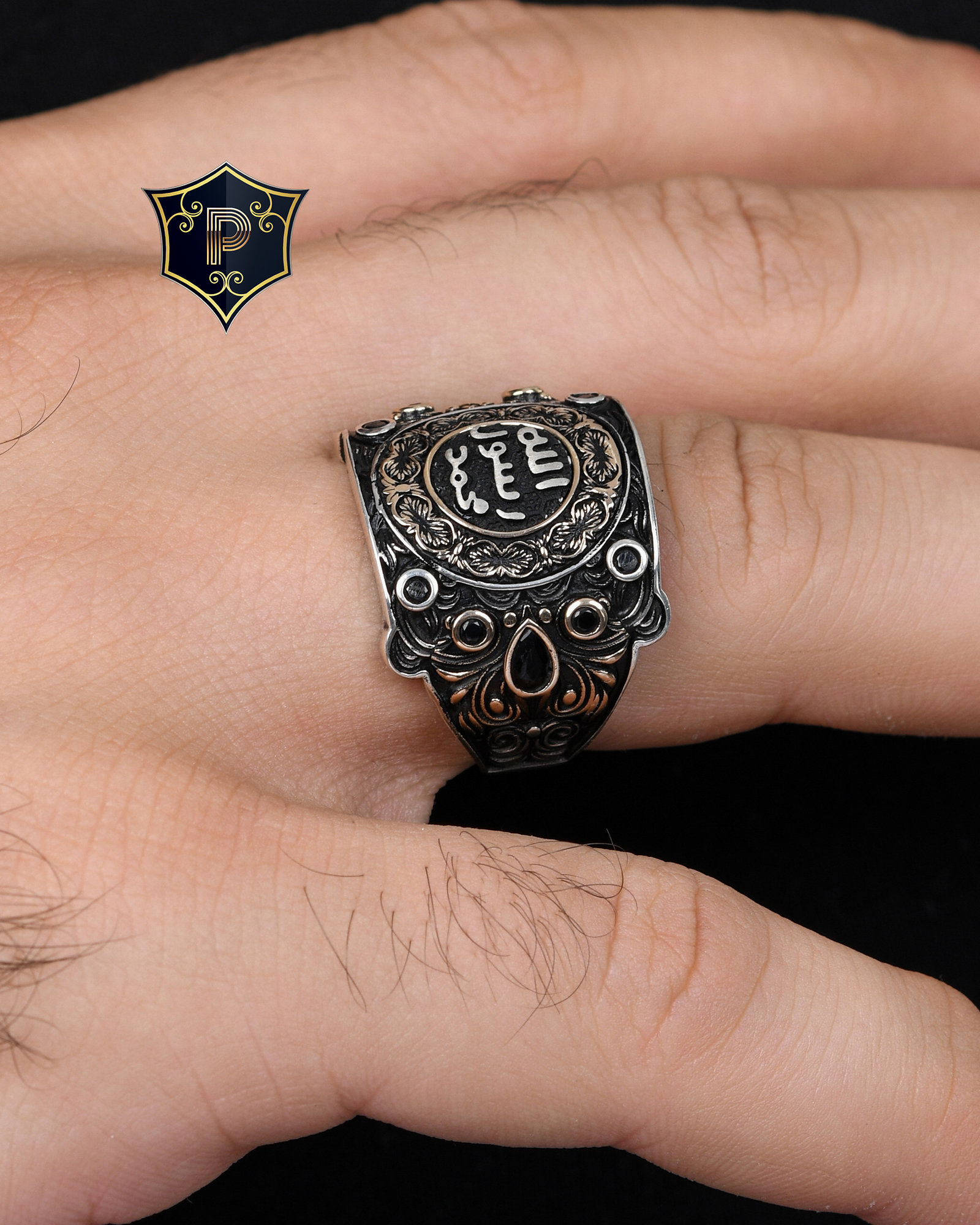 Seal of Prophet Muhammad Engraved Ring 925 Sterling Silver - Etsy