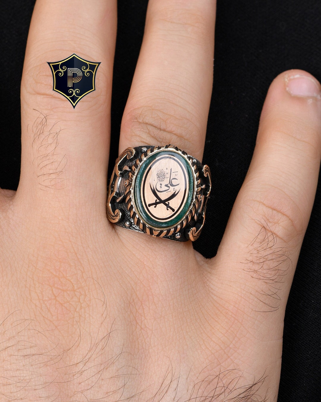 Zulfiqar Sword Silver Ring, Handmade Silver Ring, Ali's Zulfiqar Ring ...